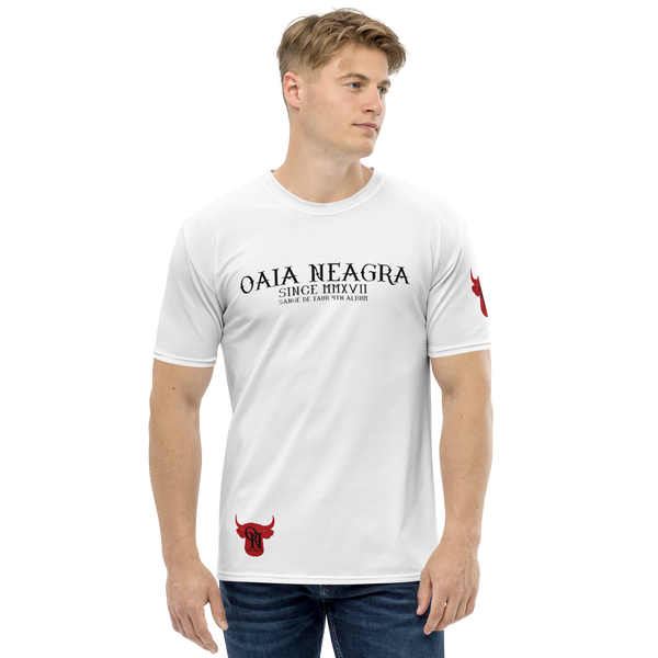 Tricou Alb - Sange de Taur 4th Album – Oaia Neagra Shop